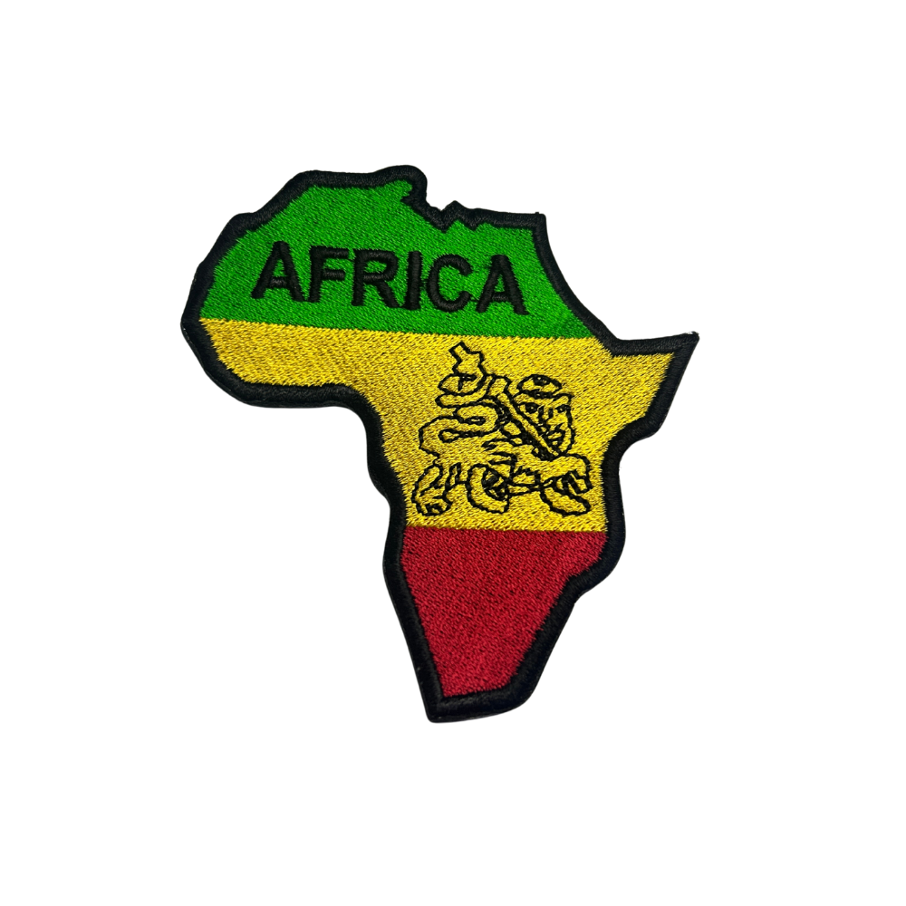 Motorcycle Waistcoat Patch - Africa
