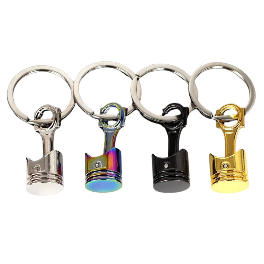 MCA Motorcycle Piston Key Ring