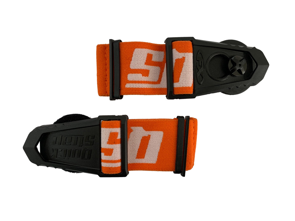 FX Goggle Orange Quick Straps