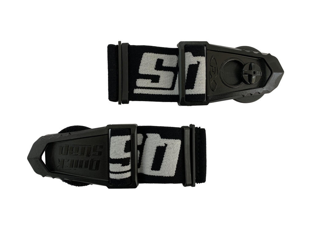 FX Goggle Black Quick Straps