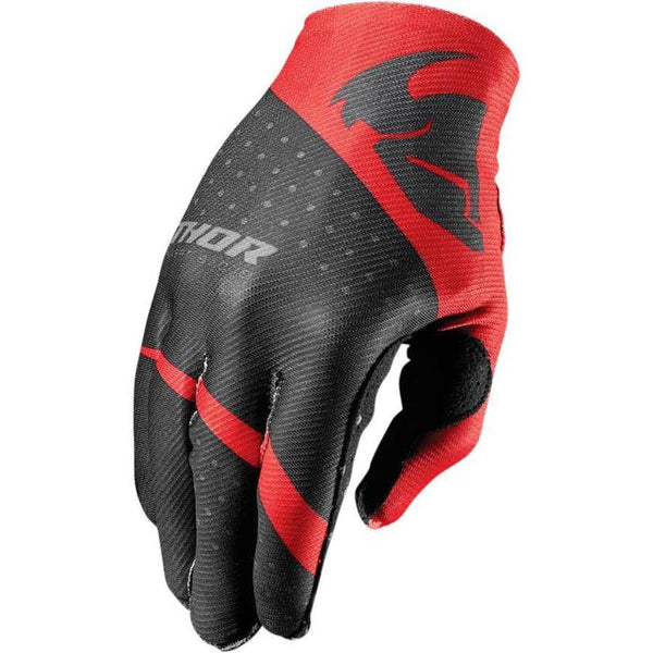 Thor Invert Rhythm Red Gloves